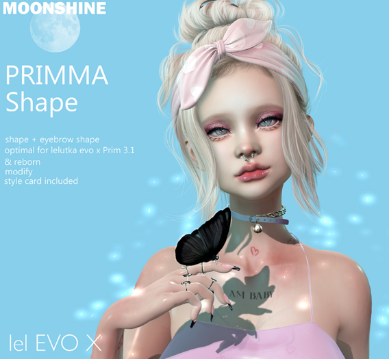 Second Life Marketplace - MoonShine.\\ Primma Shape [Lelutka Prim3.1]
